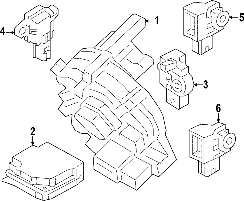 2023-2024 Genesis G90 Sensor Assembly A Type Crash 95930-CG000 | Retail ...