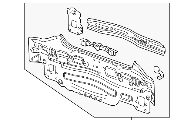 2012-2020 Chevrolet Sonic Rear End Panel Assembly 42337967 GM ...