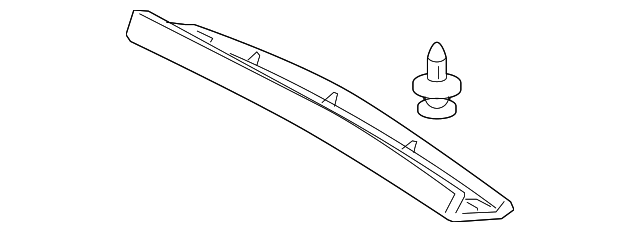 2009-2012 Toyota RAV4 Glass Trim 67939-0R010-E0 | Toyota Parts Center