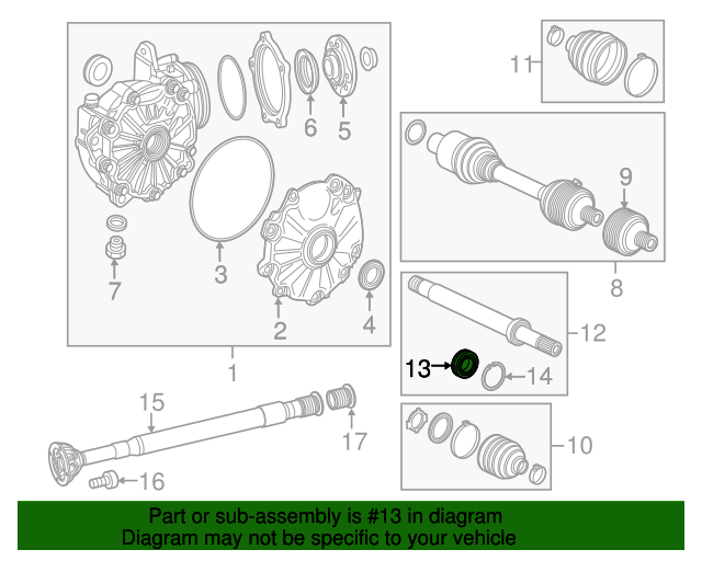 2014-2021 Mercedes-Benz Bearing 222-980-00-15 | MB OEM Parts