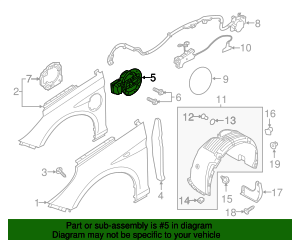 2016-2019 Hyundai Sonata Charging Port 81595-E6100 | QuirkParts
