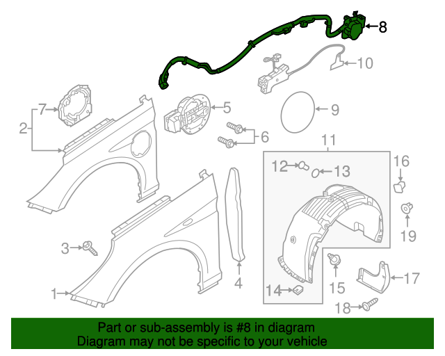 Hyundai - 91886-E6010 - Wire Harness - 2016-2017 Hyundai Sonata | OEM ...