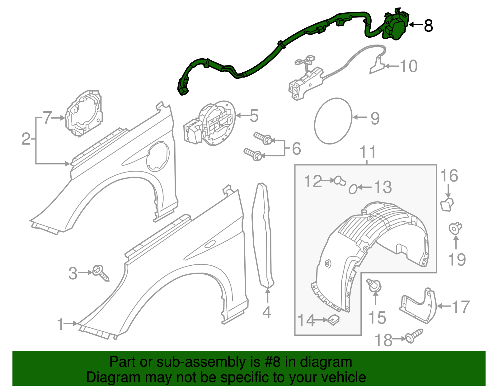 2018-2019 Hyundai Sonata Wire Harness 91886-E6110 | Retail Performance ...