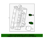 2019-2024 Chevrolet Blazer 200 Amp Multi-Purpose Fuse 84070951 GM ...