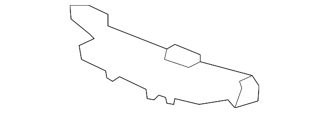 2013-2016 Hyundai Santa Fe Sport Grille Bracket 86357-2W000 | OEM Parts ...