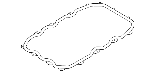 2011-2017 Volkswagen Touareg Transmission Oil Pan Gasket 0C8-321-371 ...