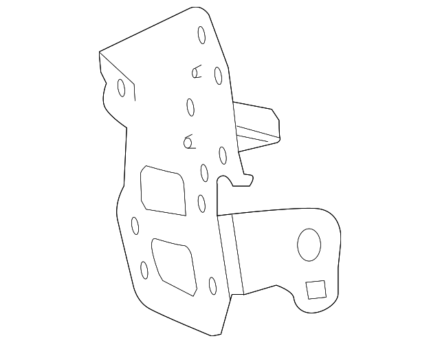 86211-10160 - 2019-2022 Toyota C-HR - Radio Mount Bracket | Nucar ...