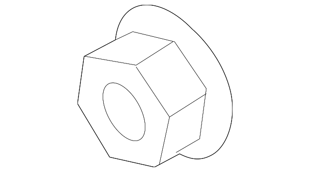 2019-2021 Ram Side Mount Retainer Nut 6511689AA | TascaParts.com