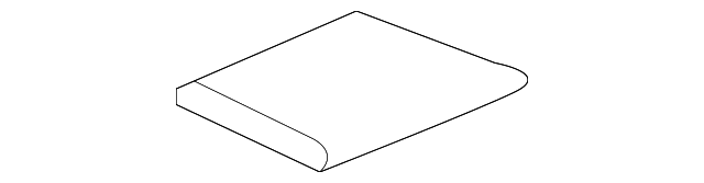 2018-2019 Nissan Kicks Black Out Tape - Driver's Side (LH) 82819-5RB0A ...