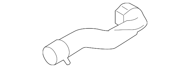 CV6Z-18N345-T - Engine Coolant Hose 2013-2019 Ford | Ford OEM Parts Direct