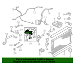 2013-2019 Ford Engine Coolant Outlet Flange BM5Z-8592-D | TascaParts.com