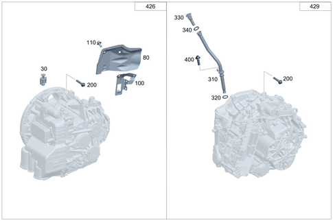 Detachable Transmission Parts for 2024 Mercedes-Benz GLA 250 | Mercedes ...