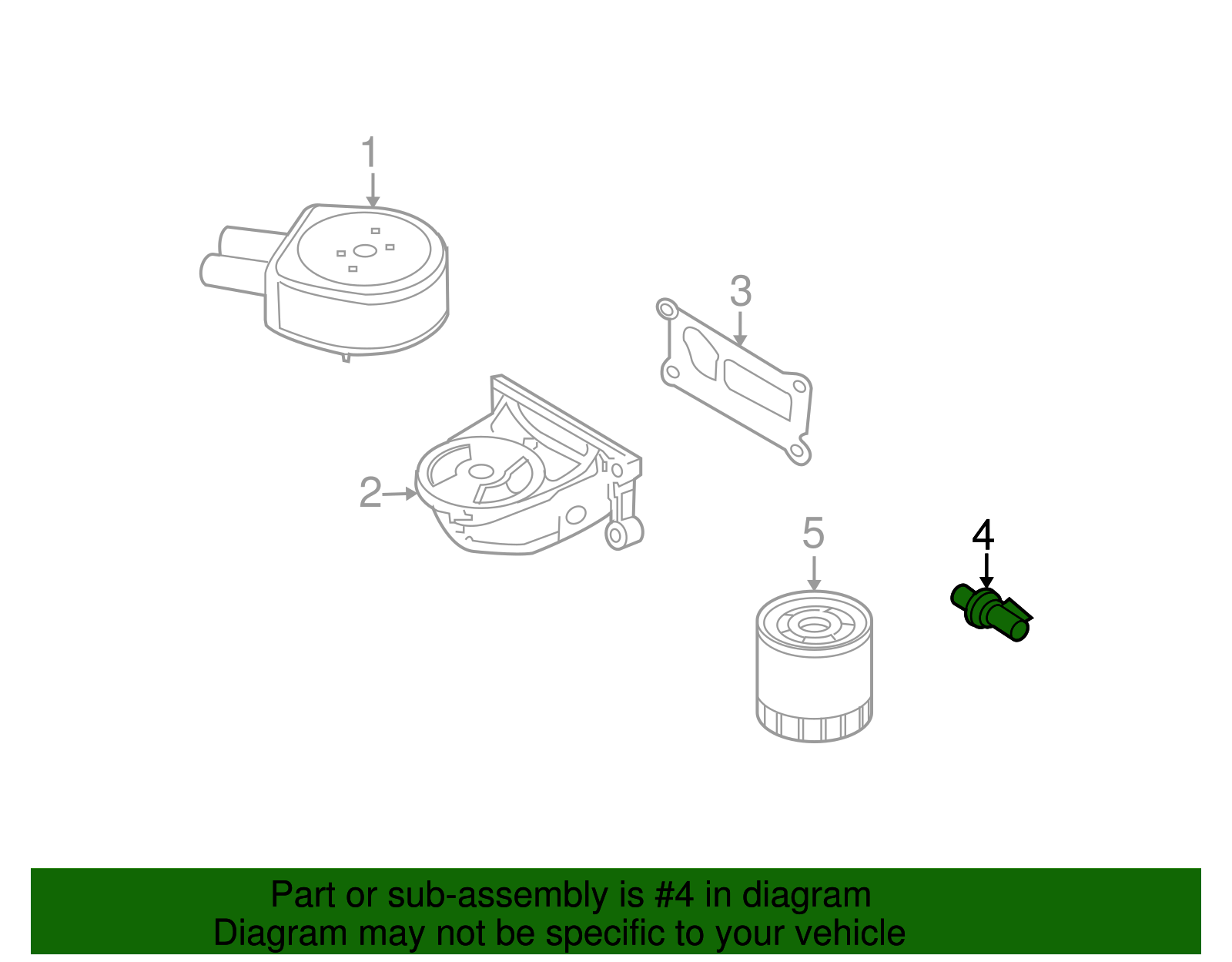 2003-2023 Ford Oil Pressure Sending Unit BE8Z-9278-A | Discount Ford ...