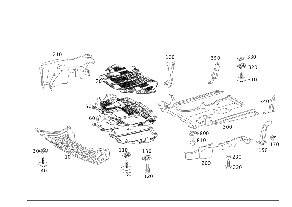 221-520-35-23 - Noise Capsule 2007-2010 Mercedes-Benz S550 | Mercedes ...