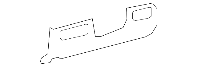 2007-2009 Toyota Tundra Lower Trim Panel 55046-0C071-C0 | Toyota Parts ...