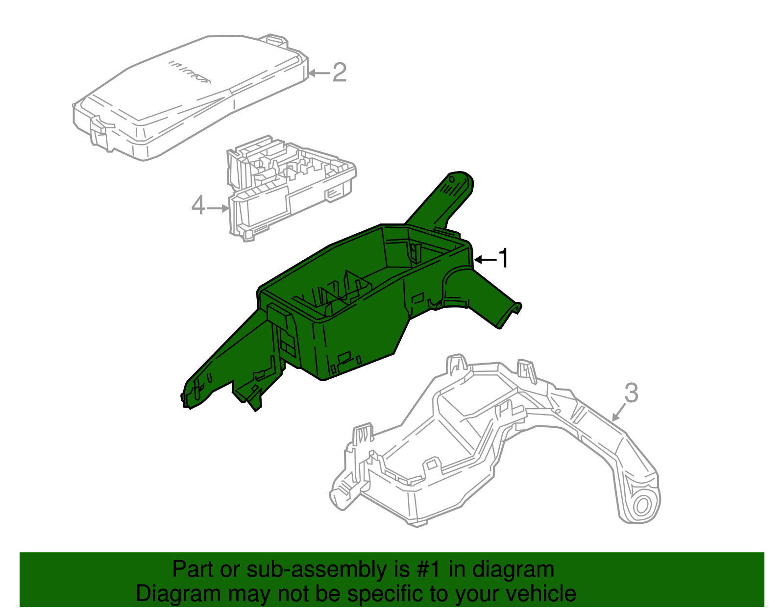 2018-2024 Toyota Fuse & Relay Box 82742-33050 | Sparks Parts