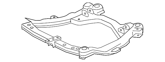 51100-33120 - Engine Cradle - 2007-2011 Toyota Camry | OEM Genuine ...