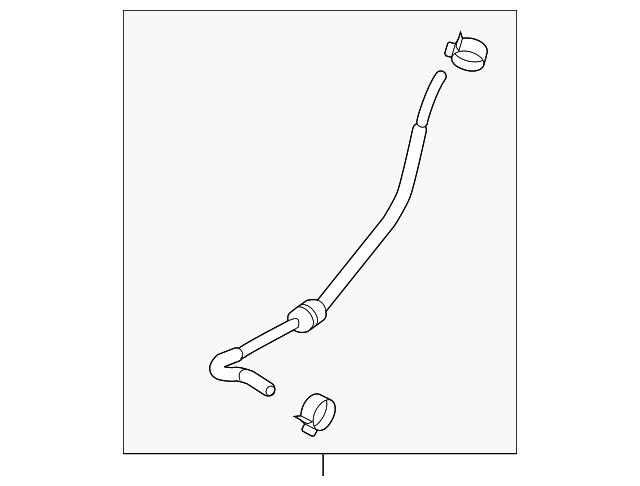 2017-2021 Kia Sportage Overflow Hose 25451-D9000 | GetOEMParts.com