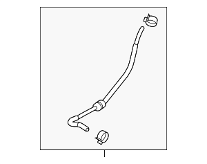 25451-D9000 - Overflow Hose 2017-2022 Kia Sportage | Kia.Parts Store