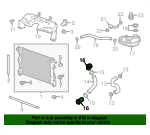 2013-2021 GM Radiator Outlet Hose Connector 95493441 GM | GMPartsDirect.com