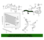 2013-2021 GM Engine Coolant Reservoir Hose 96968691 GM | GMPartsDirect.com