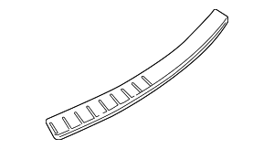 999T6-CV000 - Bumper Protector, Rear 2009-2023 Nissan Murano | Nissan ...