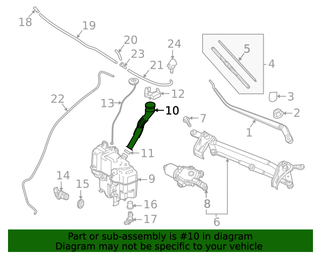 2019-2023 Mazda 3 Filler Tube BCKA-67-484 | RealMazdaParts.com