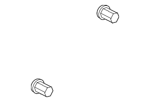 2007-2022 GM Wheel Lug Nut with Stainless Steel Cap 09596070 | GM Parts ...