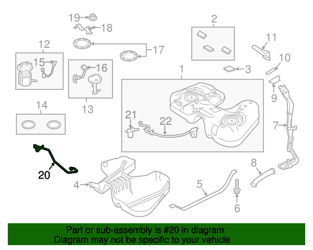 Ford DG1Z-9324-A - Connector Hose - 2013-2019 Ford | OEM Ford Parts ...