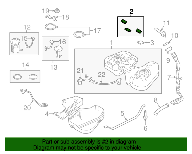 2013-2019 Ford Fuel Tank Upper Insulator DG1Z-9A068-A | QuirkParts