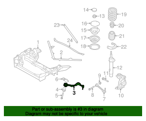 31122405862 - 2006-2016 BMW Front Control Arm (31-12-2-405-862) | BMW ...