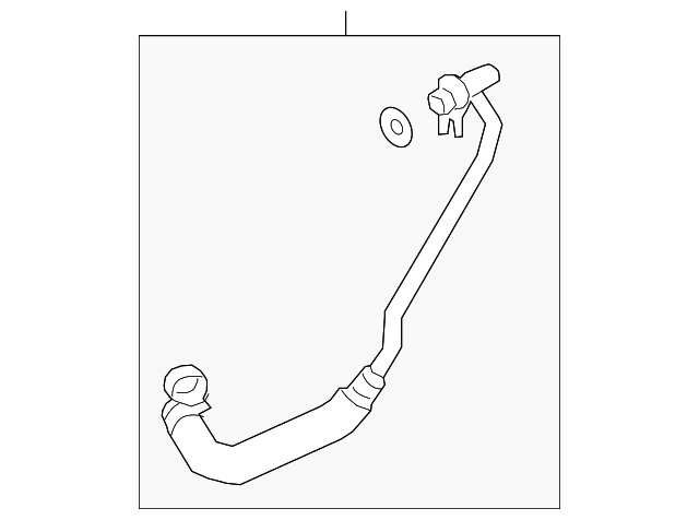 2018-2023 Land Rover Water Return Tube LR094410 | OEM Parts Online