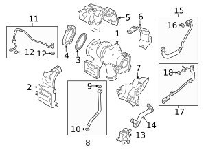 2018-2021 Land Rover Turbocharger Inter-Cooler Coolant Diverter Valve ...