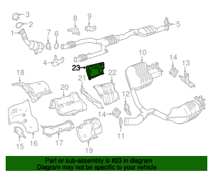 238-680-17-02 - Heat Shield 2018-2020 Mercedes-Benz | Mercedes-Benz USA ...