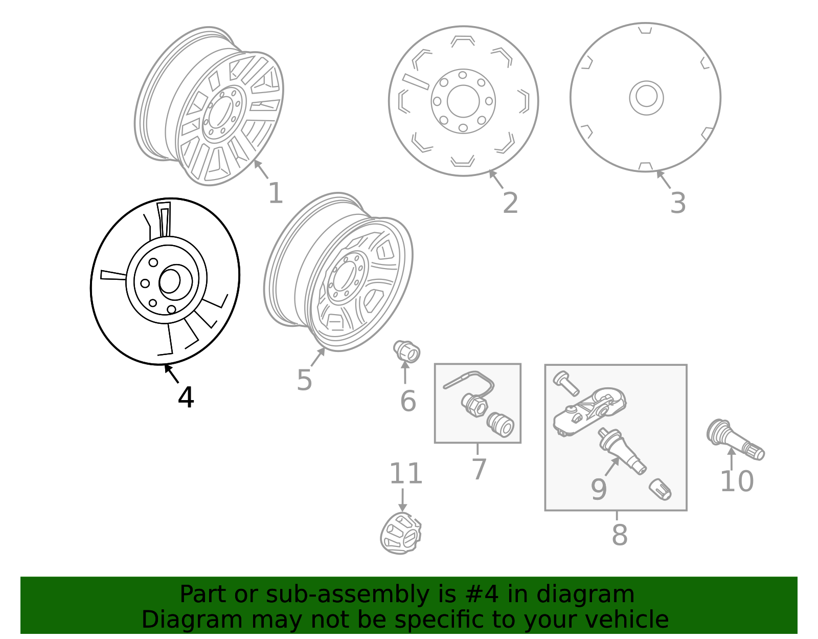 2020-2022 Ford F-250 Super Duty Wheel Assembly LC3Z-1007-F | OEM Ford ...