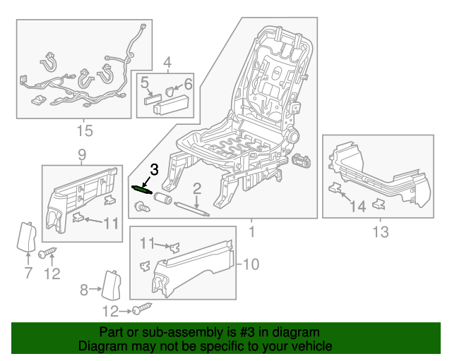 81202-TL0-G21 - Cable 2011-2017 Honda Odyssey | Honda Parts Online