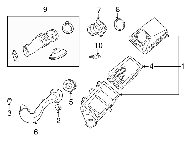 1991-2008 Ford Sensor F57Z-12A697-A | Varsity Ford