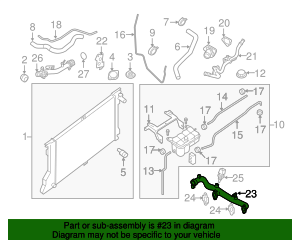 2005-2021 Nissan Water Outlet 11060-EA20A | OEM Parts Online