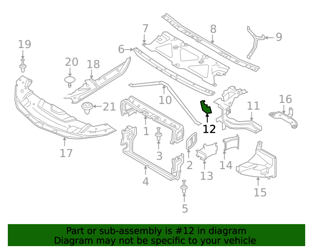 Genuine BMW 51-74-7-407-767 | Lock Support | FREE Shipping on Most ...