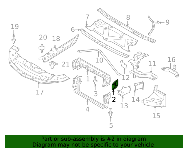 51-74-7-367-766 - Upper Support Cap 2018-2022 BMW | BMW OEM Parts