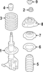 Genuine OEM Toyota Suspension Parts | Toyota Parts Center