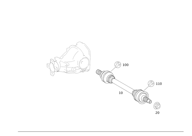 164-350-04-37 - Repair Kit, Boot 2006-2012 Mercedes-Benz | Mercedes ...