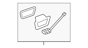 20880122 - Primed Exterior Liftgate Handle 2007-2017 GM | Chevrolet ...