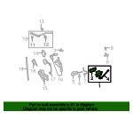 Genuine OEM Primed Exterior Liftgate Handle Part# 20880122 Fits 2007 ...