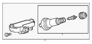 2020-2024 GM Tire Pressure Indicator Sensor 13540607 GM | GMPartsDirect.com