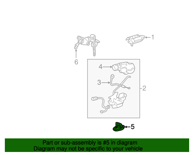 1998-2008 Toyota Striker 69410-08020 | Toyota Parts Center