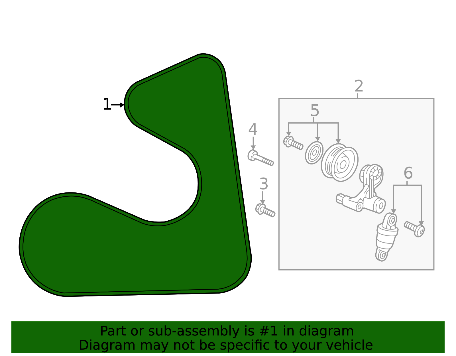 31110-5BA-A02 - Serpentine Belt 2016-2025 Honda | Honda Parts Online