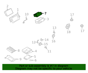 LR116707 - Receiver - 2018 2019 Land Rover Discovery Sport | Land Rover ...