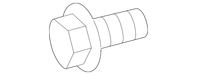 2012-2015 Scion iQ Impact Bar Bolt 91552-F1025 | Toyota Parts Center