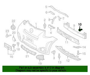2012-2015 Scion iQ Bolt Flange 91552-F1025 | Toyota Parts Center